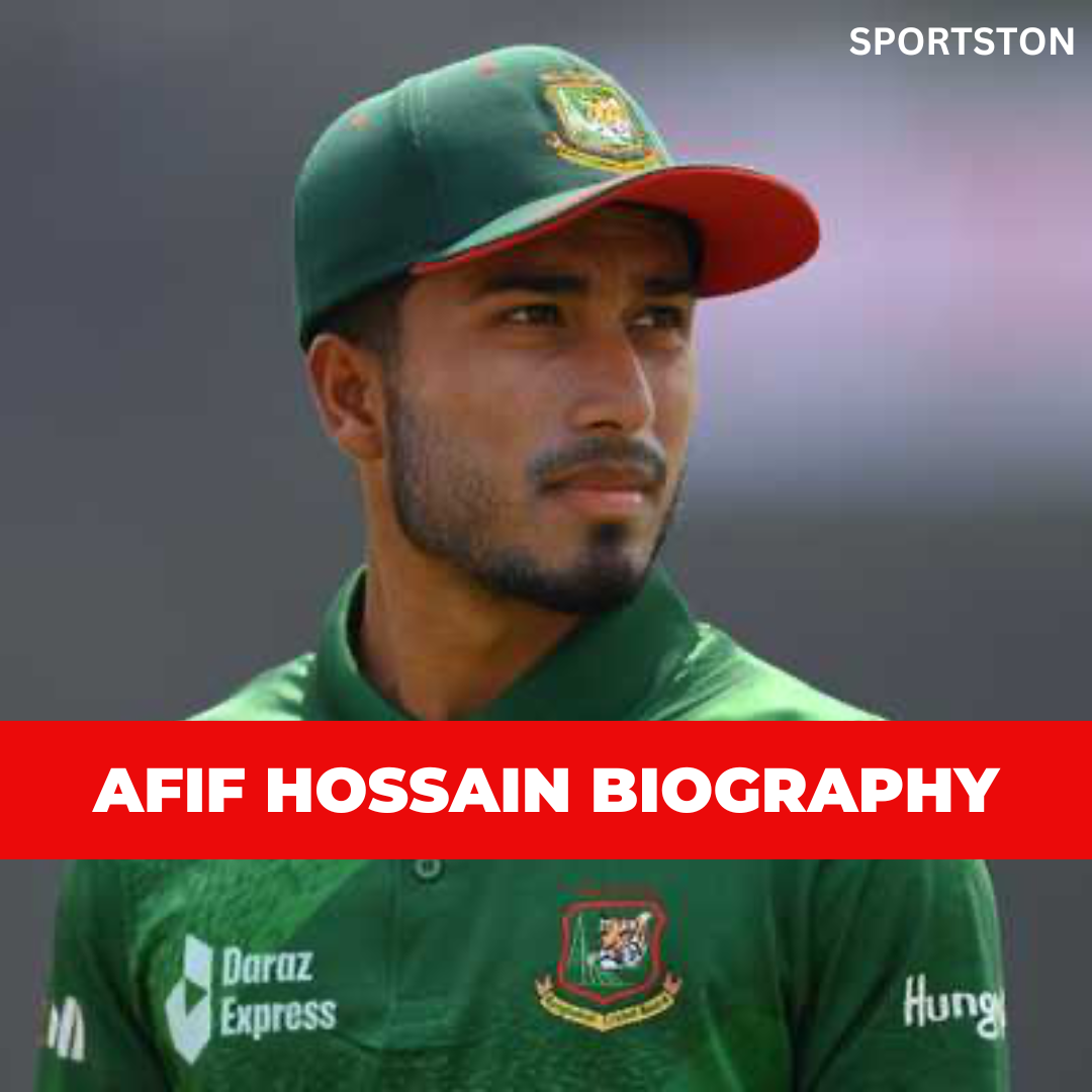 Afif Hossain Biography | Early life , Challenges , Net worth | - sportston